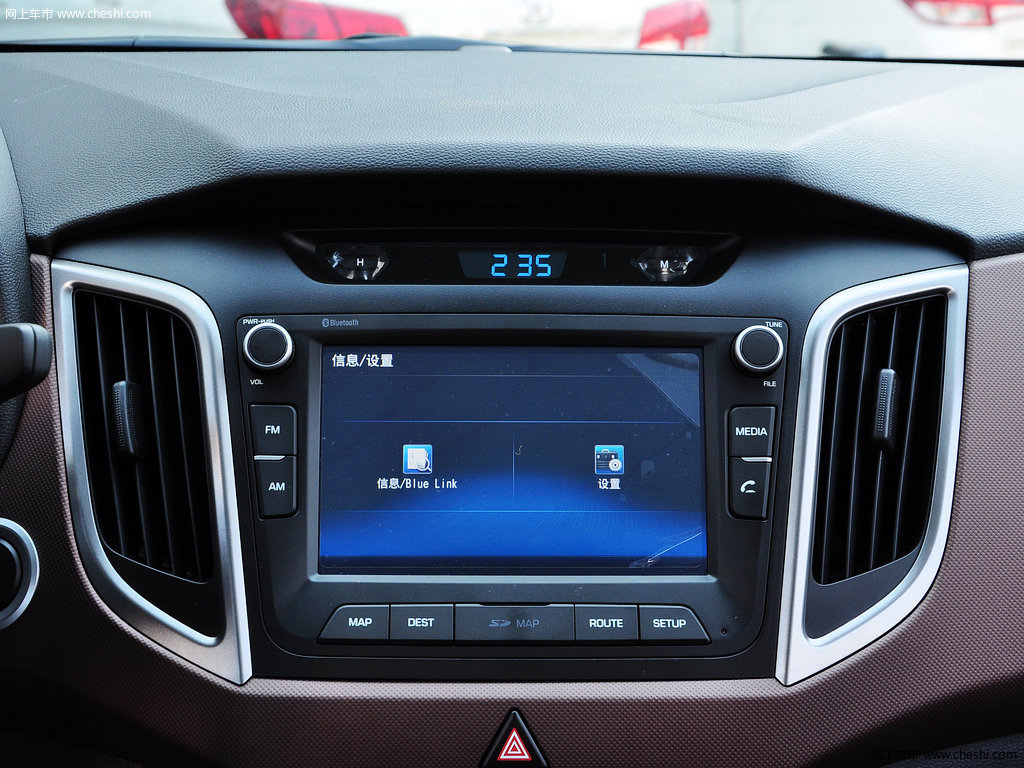 现代ix25按键图解,i25中控按键,现代i25中控台_大山谷图库